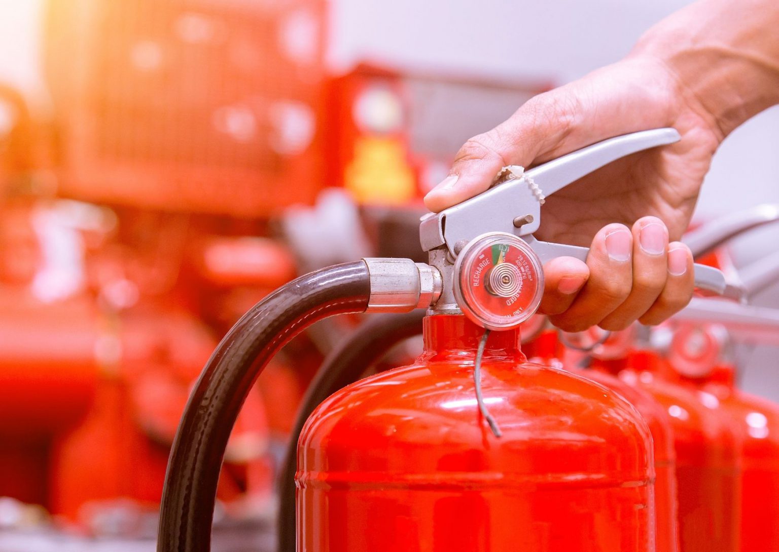 Manipulation d'extincteurs - Sécu'Risques
